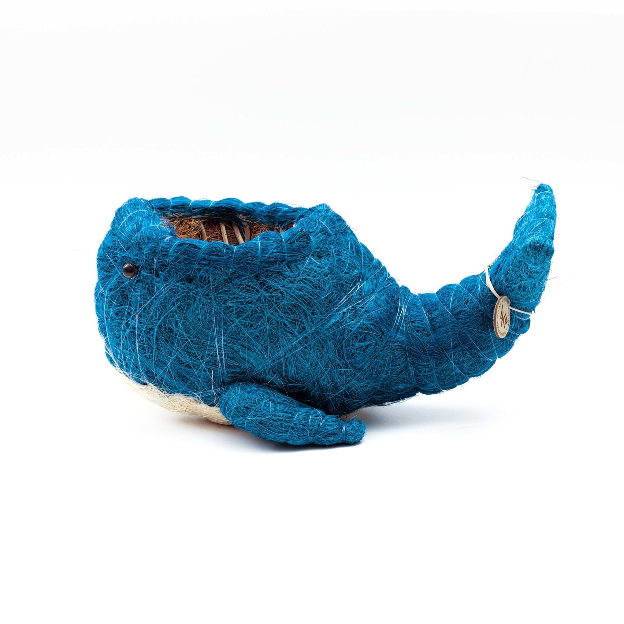 Wicker Whale Planter - Coco Planter | LIKHA - LIKHÂ