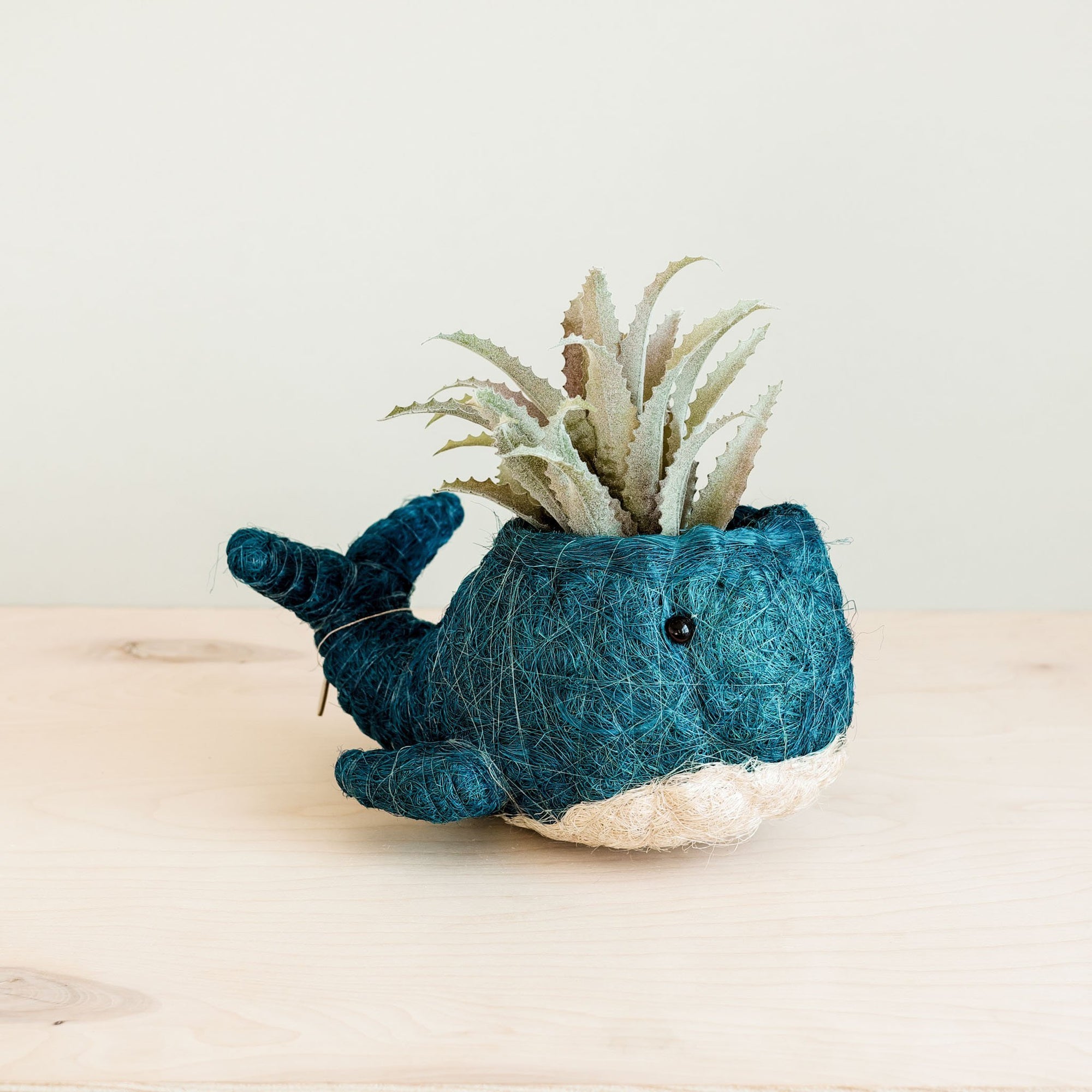 Wicker Whale Planter - Coco Planter | LIKHA – LIKHÂ